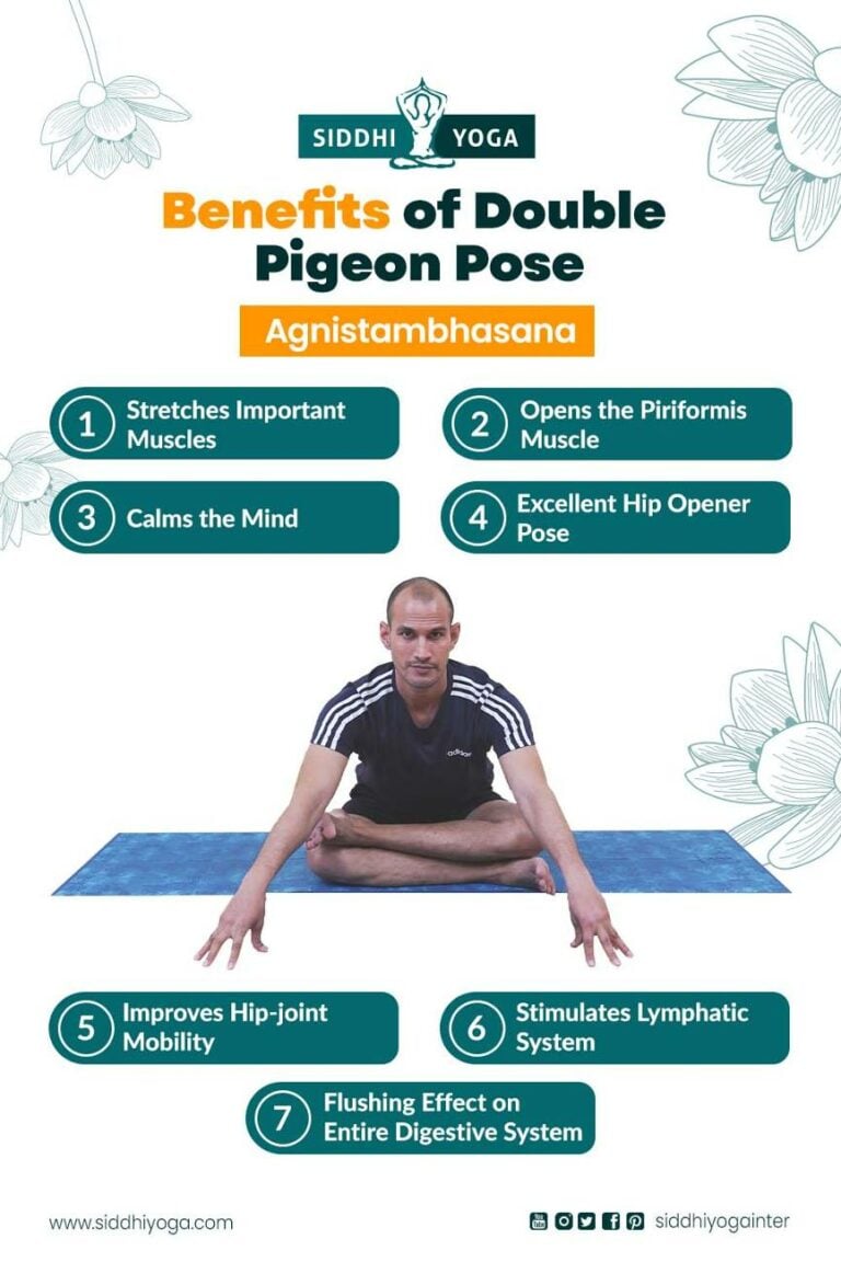 Agnistambhasana or Fire Log Pose