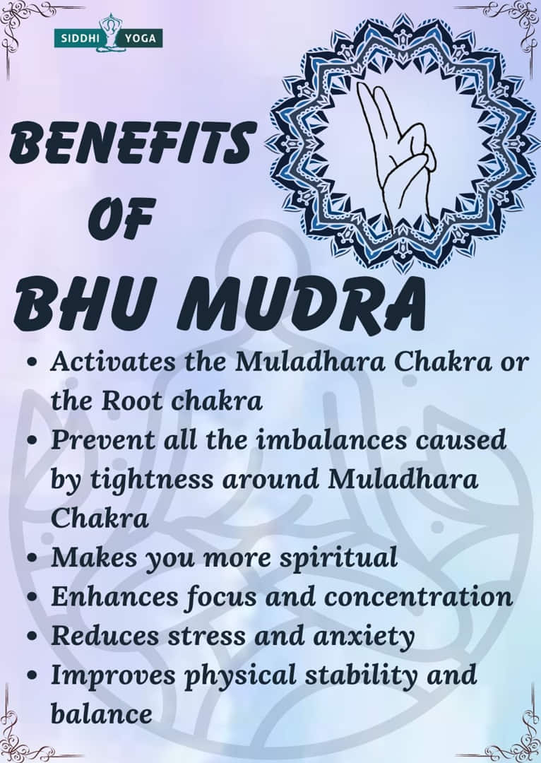 Bhu Mudra: Meaning, Benefits and How to Do | Siddhi Yoga