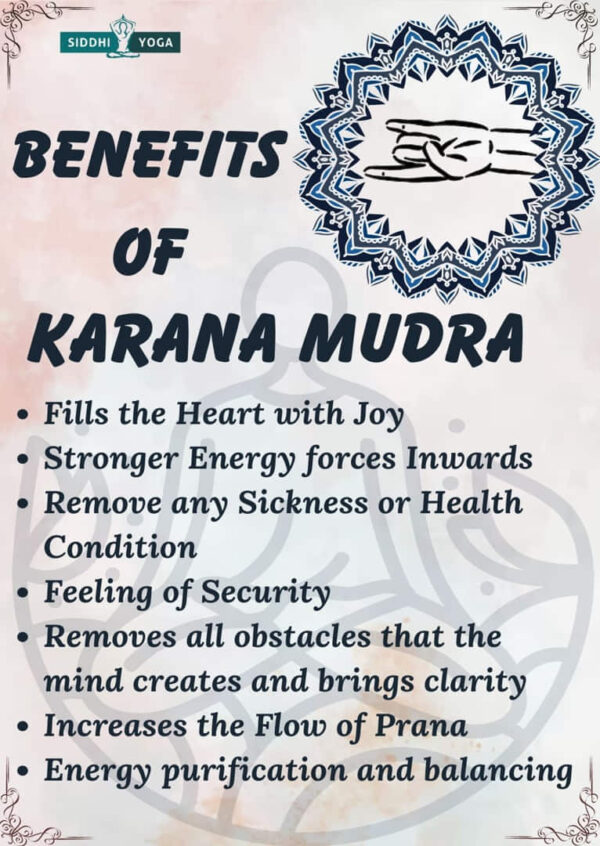 Karana Mudra: Its Meaning, Benefits & How to Do| Siddhi Yoga