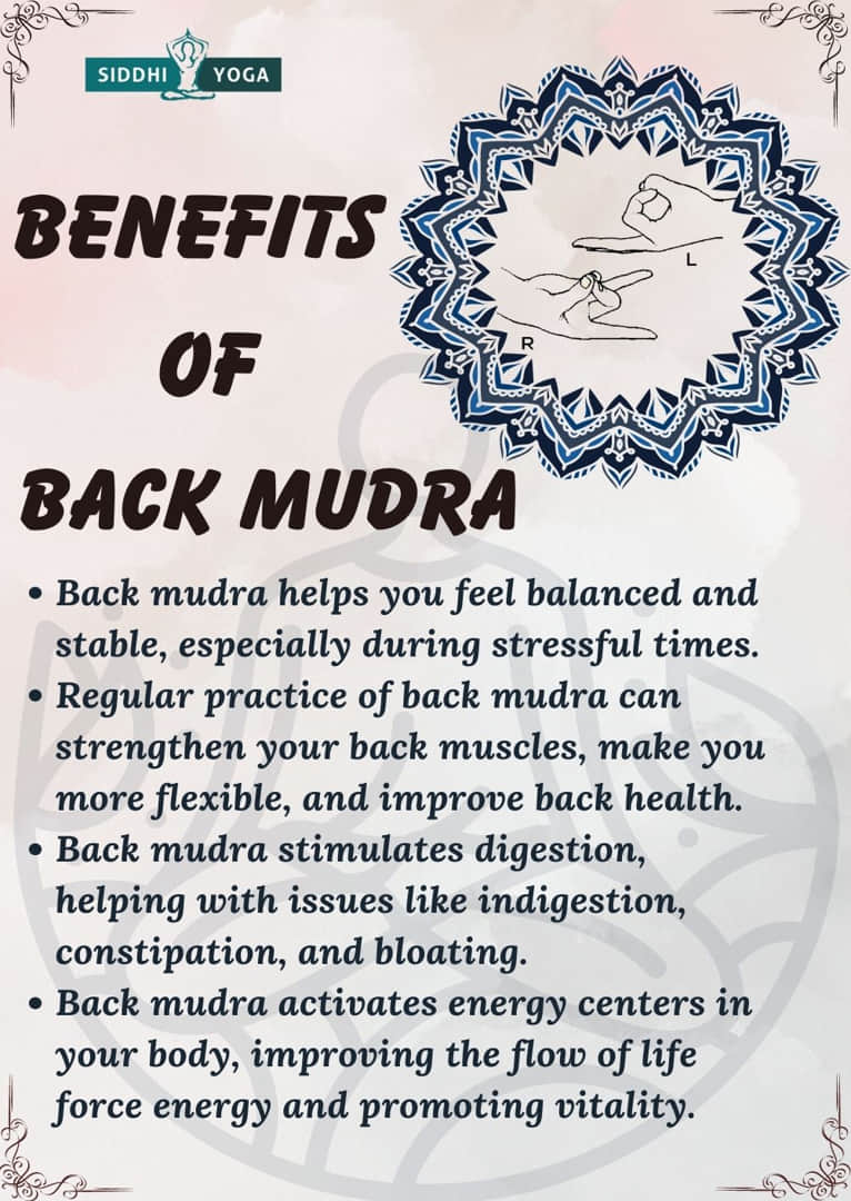 Back Mudra: Meaning, Benefits, & How to Do | Siddhi Yoga