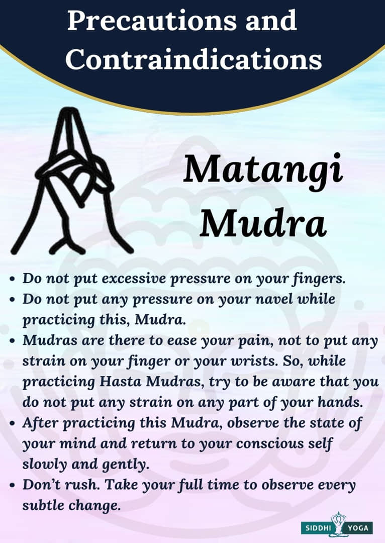 Matangi Mudra: Meaning, Benefits & How to Do | Siddhi Yoga