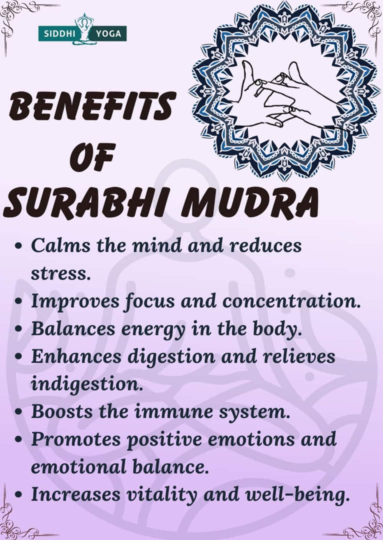 Surabhi Mudra: Meaning, Benefits & How to Do | Siddhi Yoga