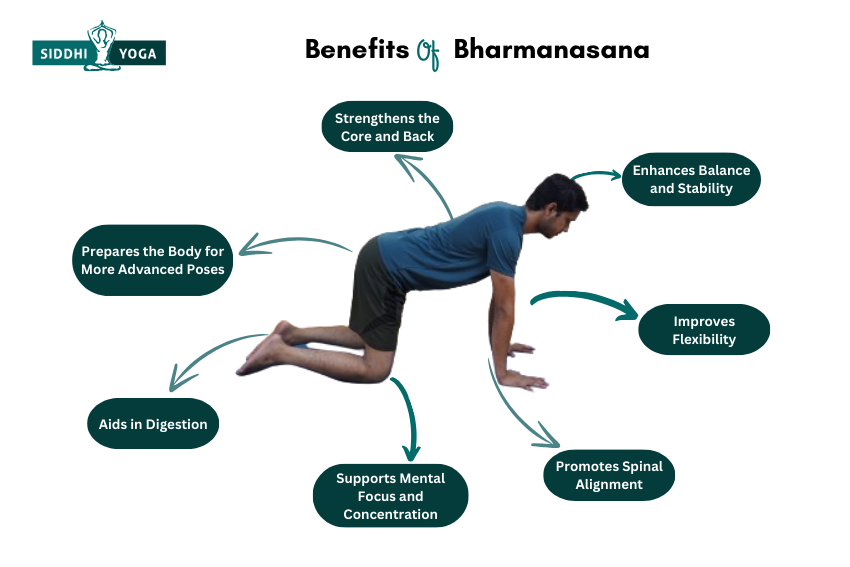 Bharmanasana or Tabletop Pose: Benefits & How To Do